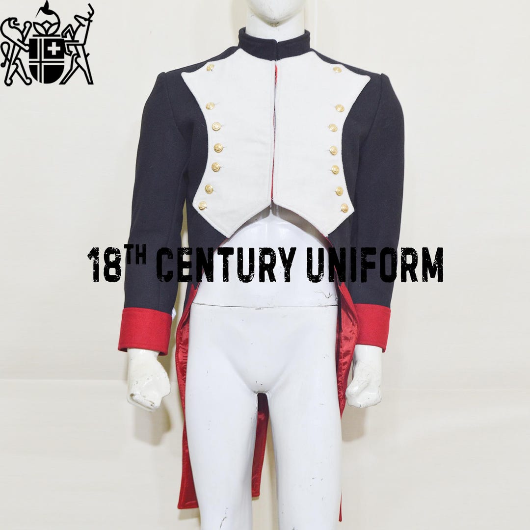 New Men Napoleon Uniform, Napoleon Guard Jacket, French Napoleon ...