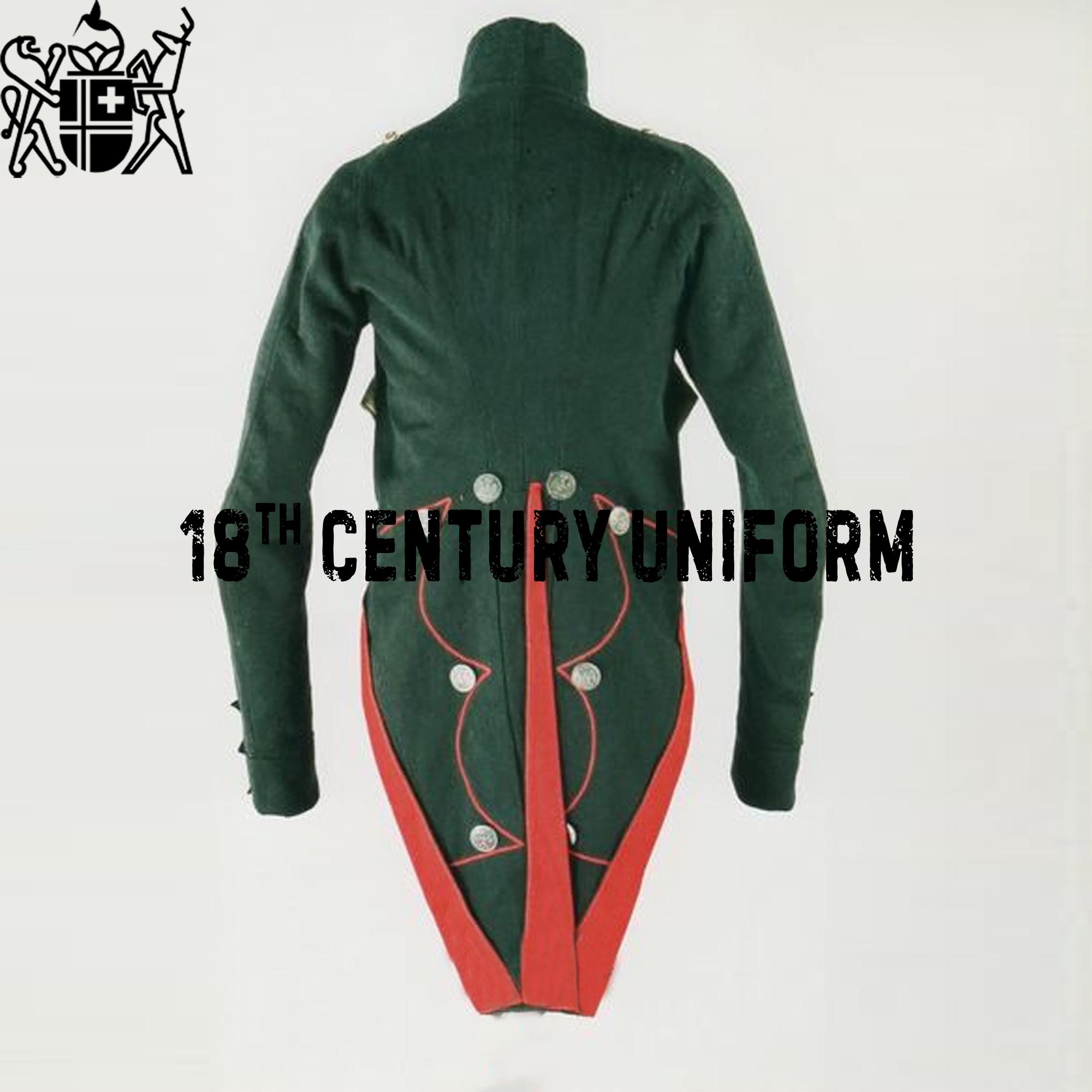 Green Wool French Revolution Jacket - Napoleon Uniform, 1789-1815 - Etsy