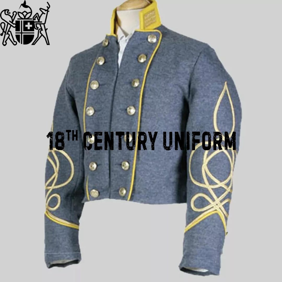 British Uniform, British War Jacket, Civil War Jacket, 18th Century ...