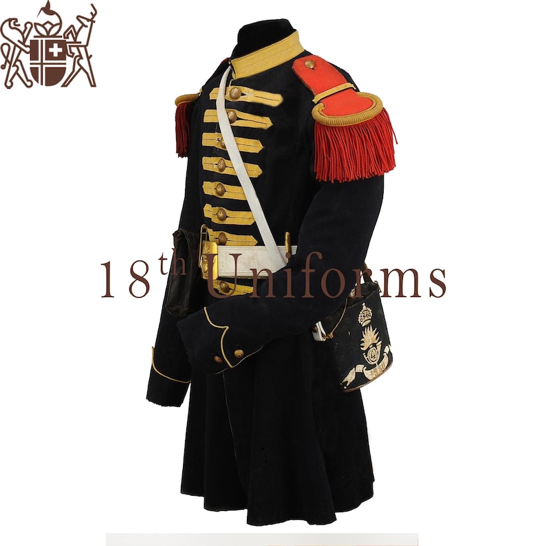 Imperial Guard Wool Jacket: 1860 British Uniform, Second Empire Style ...