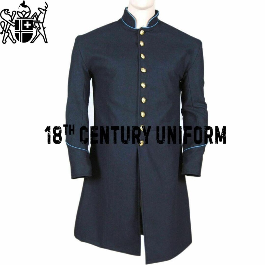 Wool Civil War Frock Coat: US Military Victorian Style - Etsy