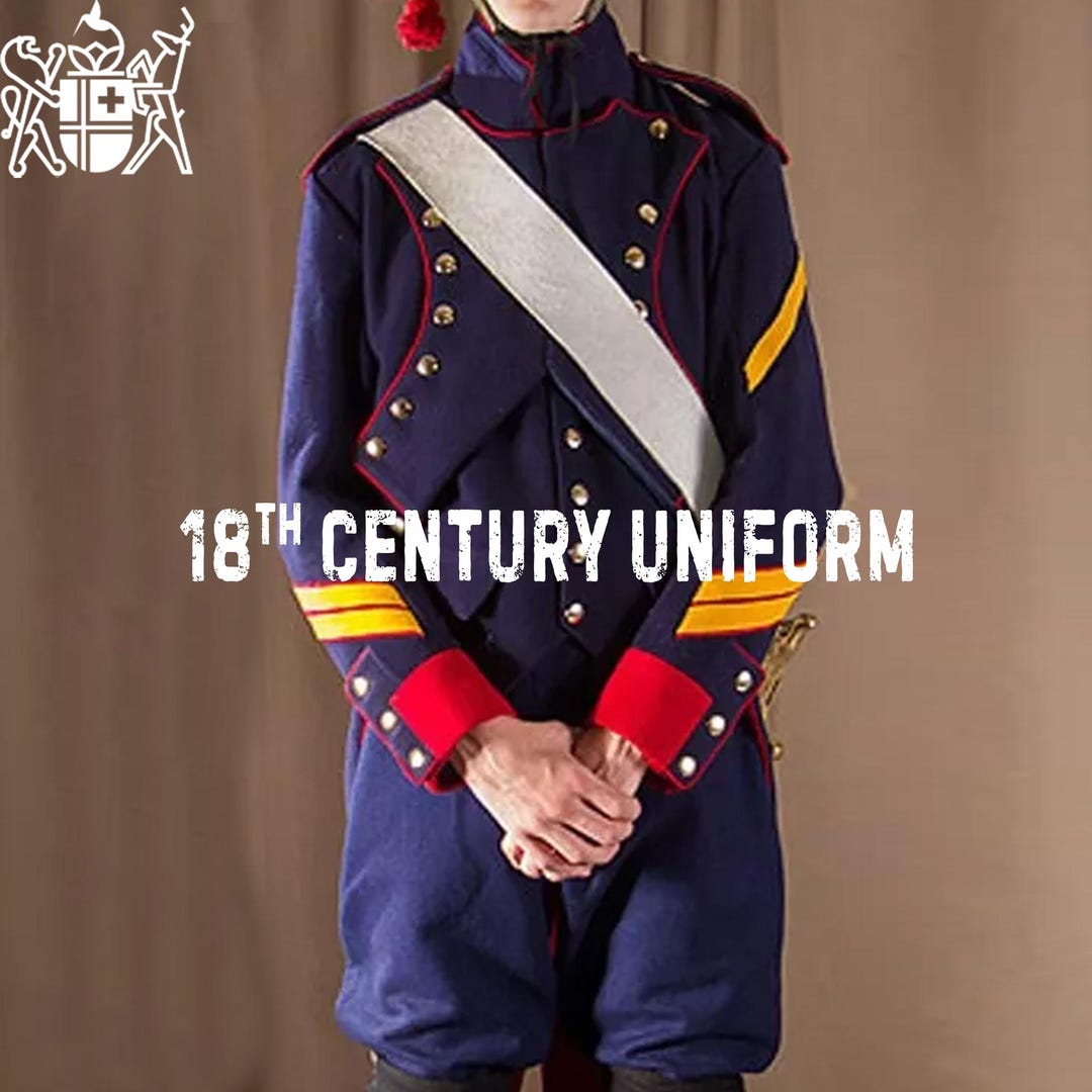New Napoleonic Uniform French Napoleon Uniform, Line Artillery Jacket ...