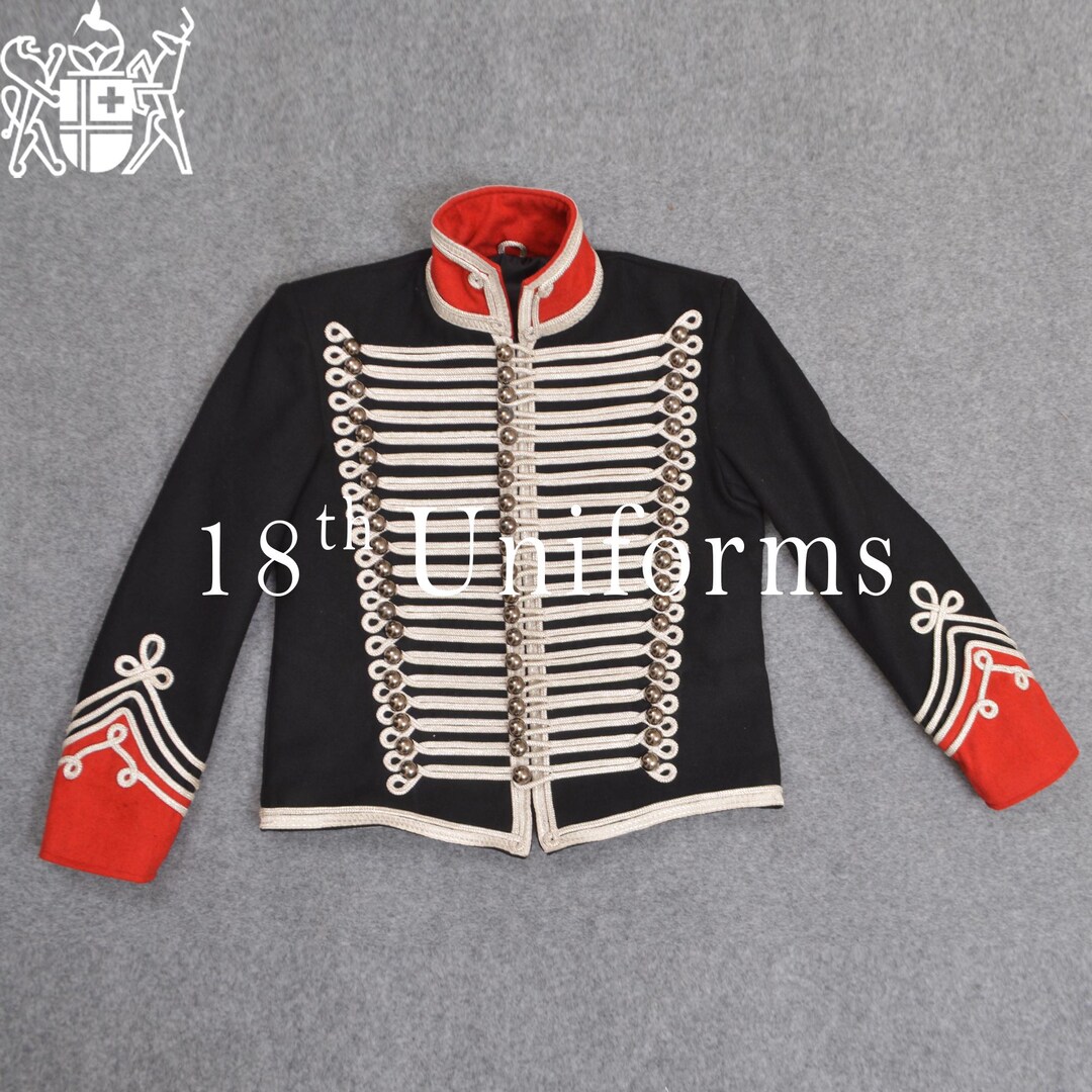 New Men Dolman Hussar Jacket, 15th Hussar Soldiers Jacket, Hussar Pelisse Jacket, British Hussar ...