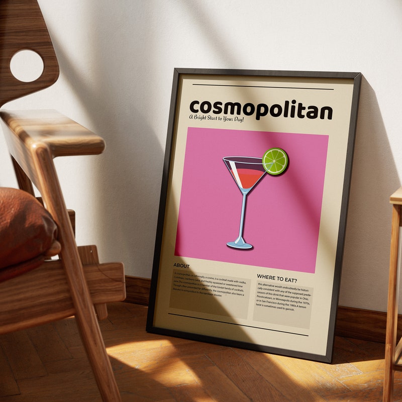 Vintage Cosmopolitan - Etsy