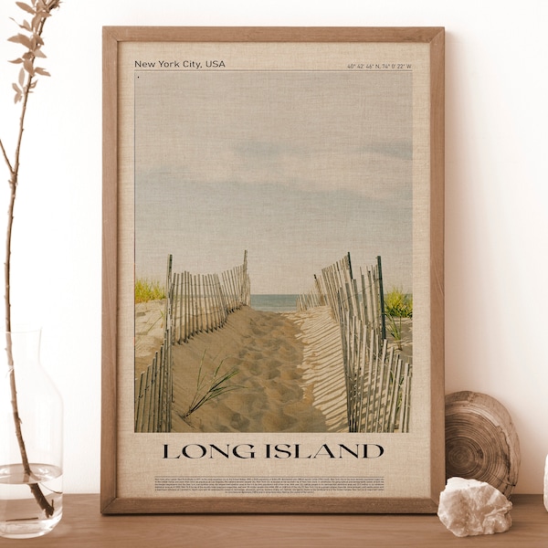 Long Island Posters Decor - Etsy