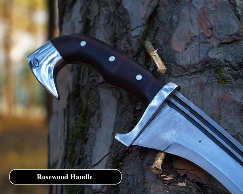 Greek Kopis : Handmade Jungle Machete Knife | Oil Quenching Balanced ...