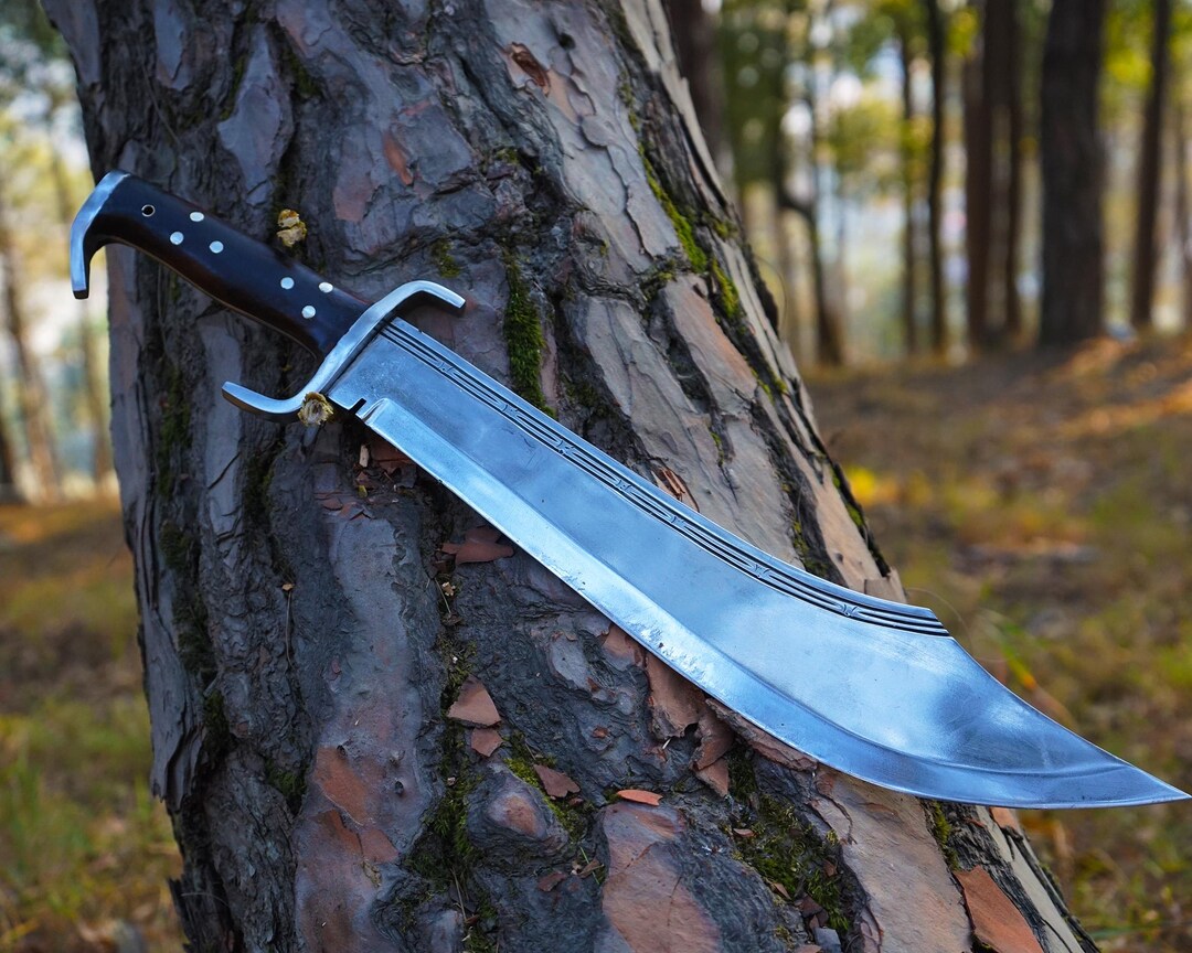 Handmade Carbon Steel Dao Machete: Nepalese Jungle Knife - Etsy