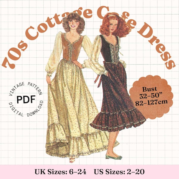 Prairie Dresses 70s - Etsy