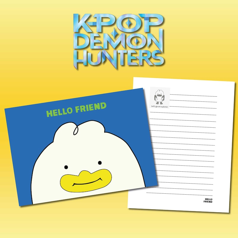Hello Friend Kpop Demon Hunters - Etsy