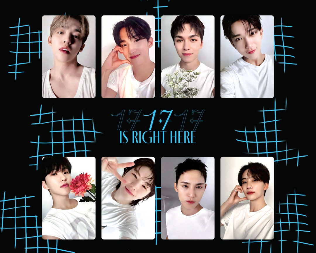 Seventeen '17 is Right Here' - Dear Version Photocards (unoffical/fanmade) - Etsy