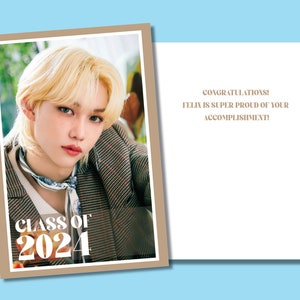 Stray Kids Graduation Cards Class of 2024 - Etsy