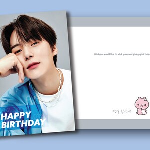 Monsta X OT7 Birthday Cards - Perfect Gift for Monbebes - Etsy