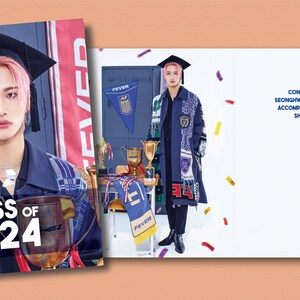 ATEEZ Graduation Cards Class of 2024 Congratulate an Atiny With an ...