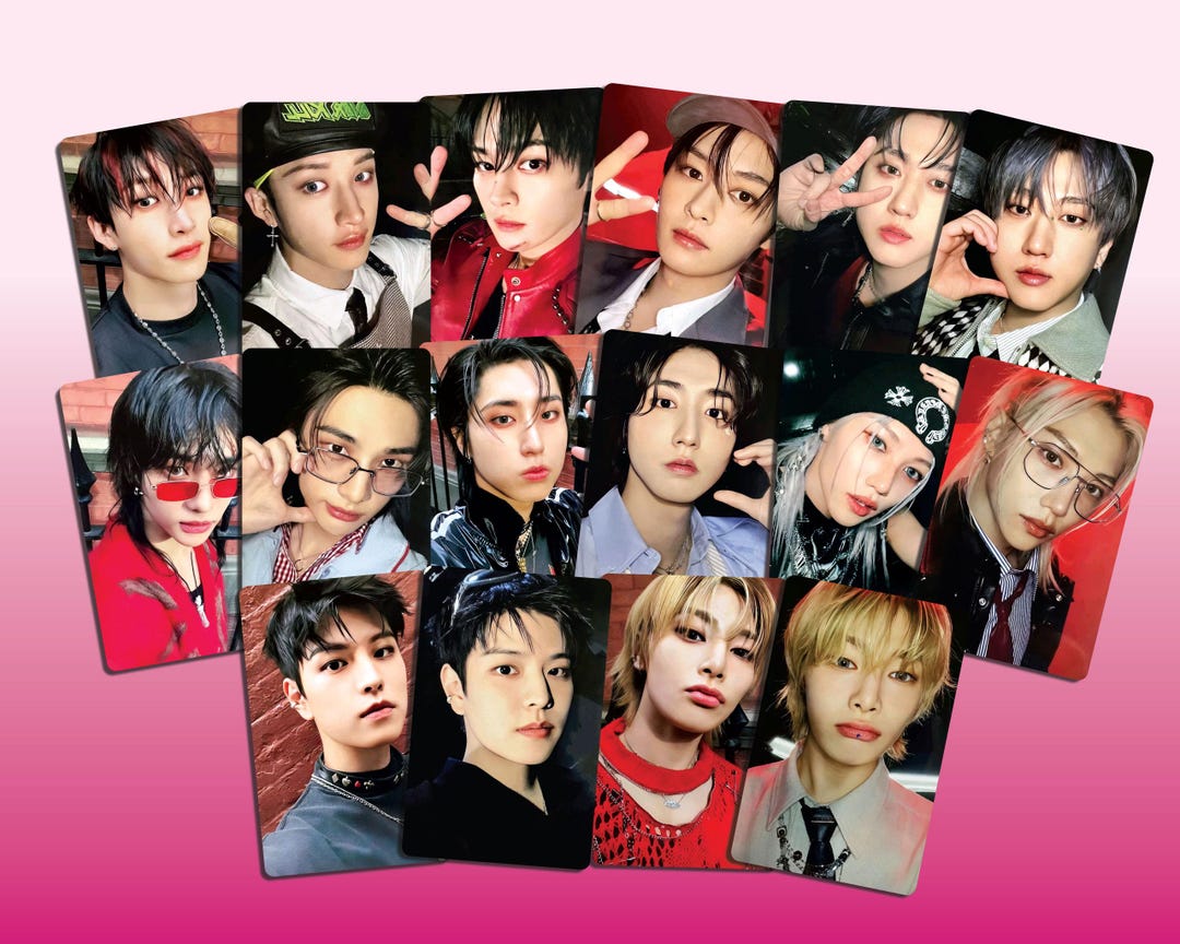 Stray Kids ATE Soundwave Lucky Draw Photocards Version 1 + 2 ...