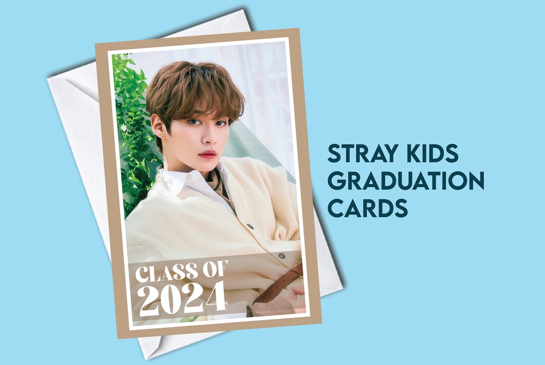 Tarjetas de graduación de Stray Kids Clase de 2024 - Etsy México