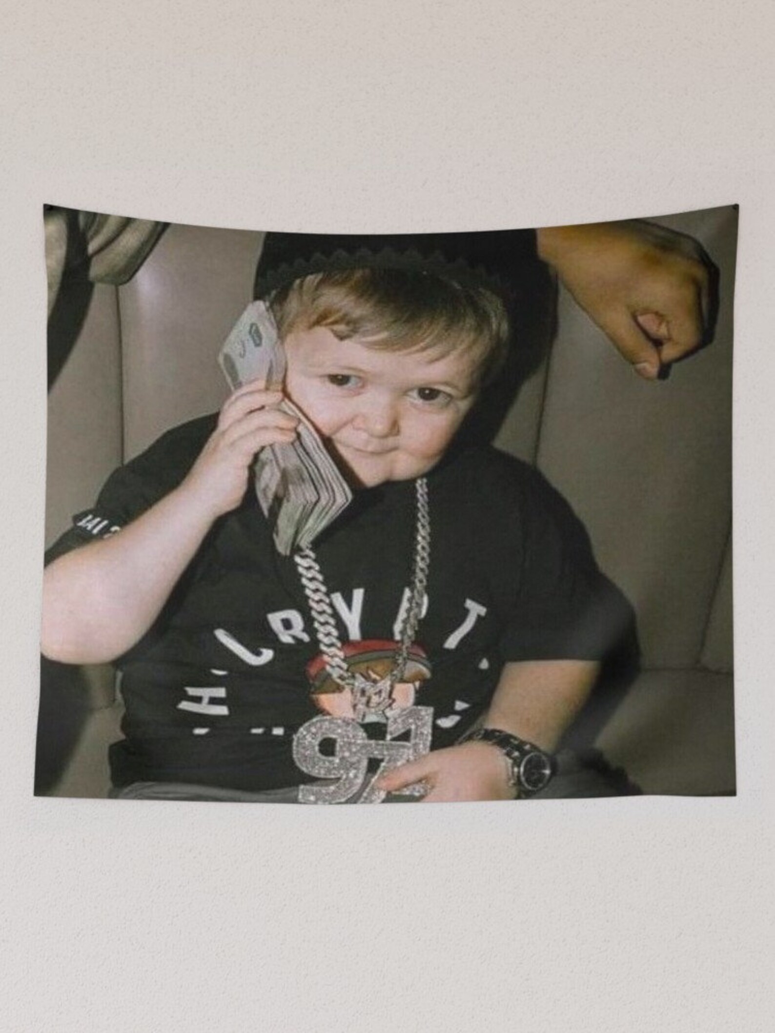 Habulla Flexing Cash Flag/tapestry - Etsy