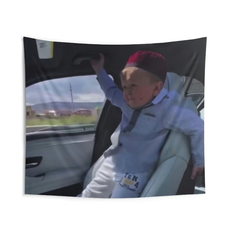 Hasbulla Car Meme Flag/tapestry - Etsy