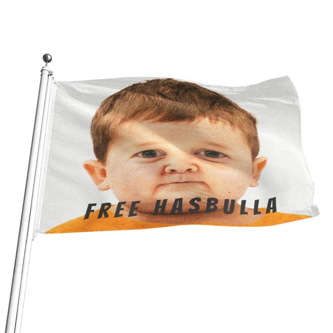Free Hasbulla Flag Dorm Room Flag Bedroom Flag Funny Flag US Flags ...