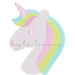 Unicorn | Machine Embroidery | Embroidery Design | 4x4 | 5x7 | 6x10 ...
