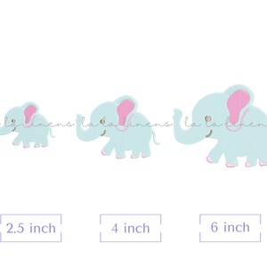 Sweet Baby Elephant | Machine Embroidery | Embroidery Design | 4x4 ...