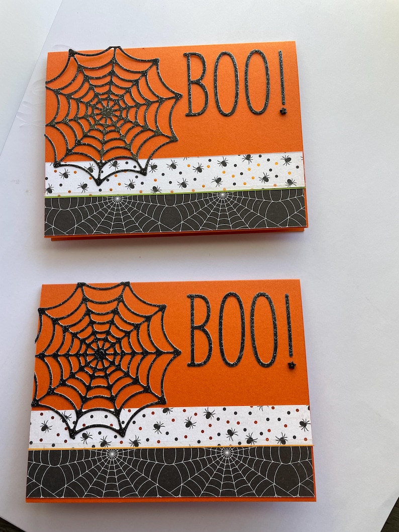 Boo-tiful Halloween Card: 4.5"x5" With Envelope - Etsy