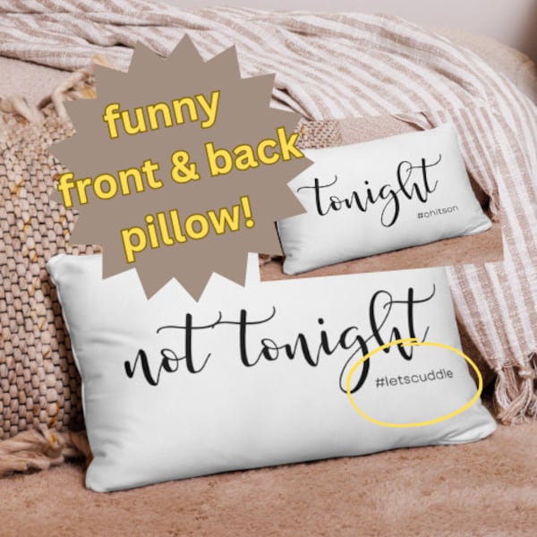 Funny Pillowcases - Etsy