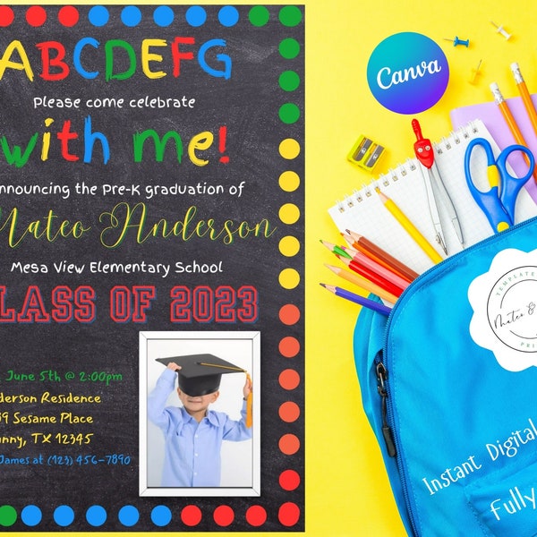 Pre K Graduation Party - Etsy