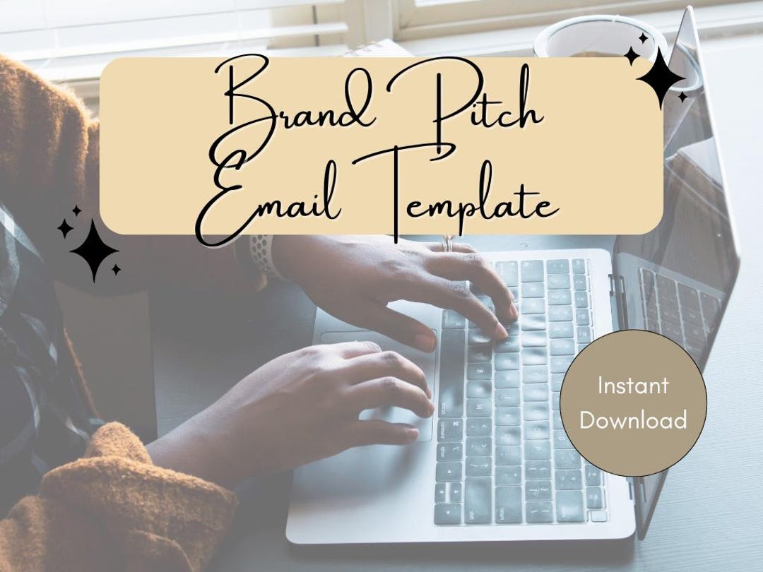 Customizable Brand Pitch Email Template for Content Creators and ...