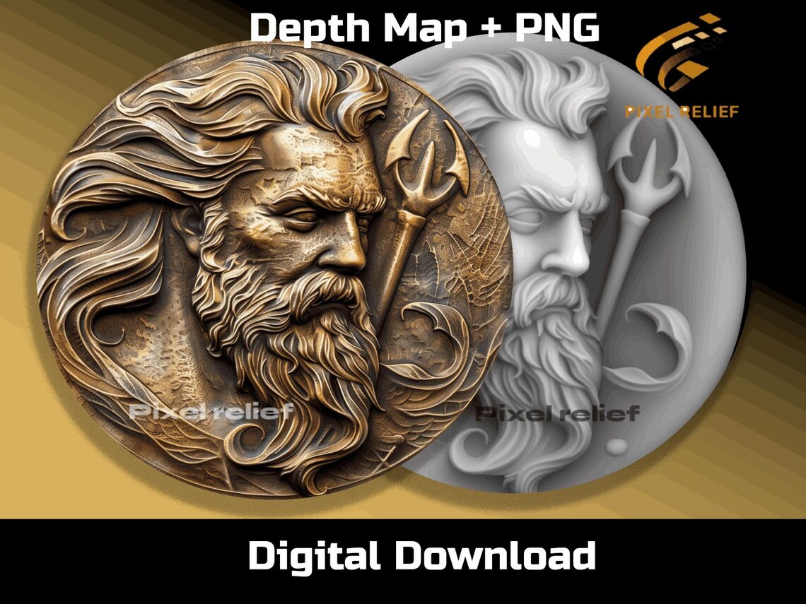 Poseidon PNG - Professional Results Made Simple for Your First 3D Brass ...