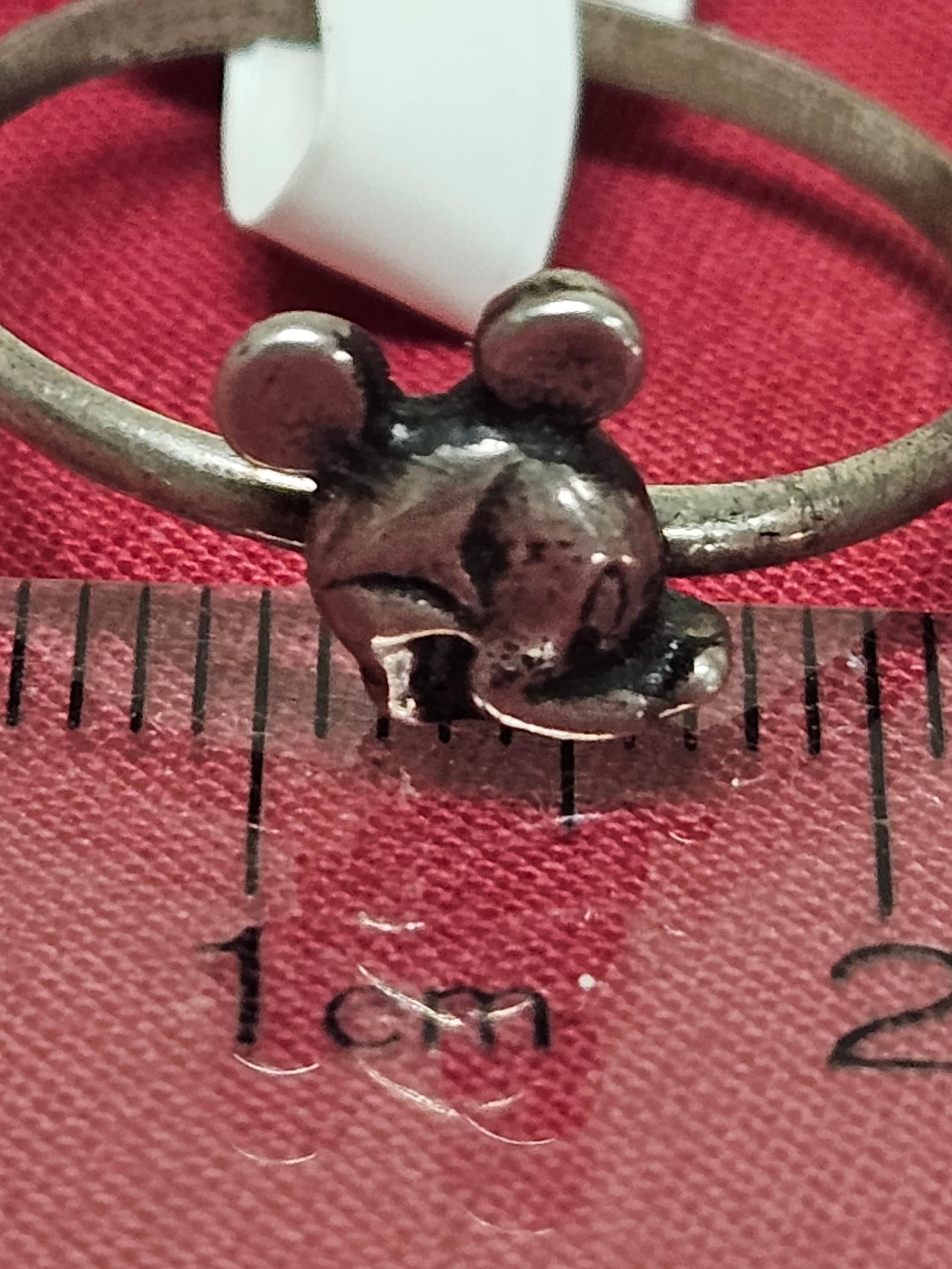 Sterling Silver MICKEY MOUSE HEAD - Etsy