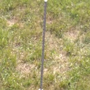 PVC FLAG POLE - Rotating, Holds 3' X 5' Flag, Easy to Assemble, No ...