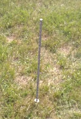 PVC FLAG POLE - Rotating, Holds 3' X 5' Flag, Easy to Assemble, No ...
