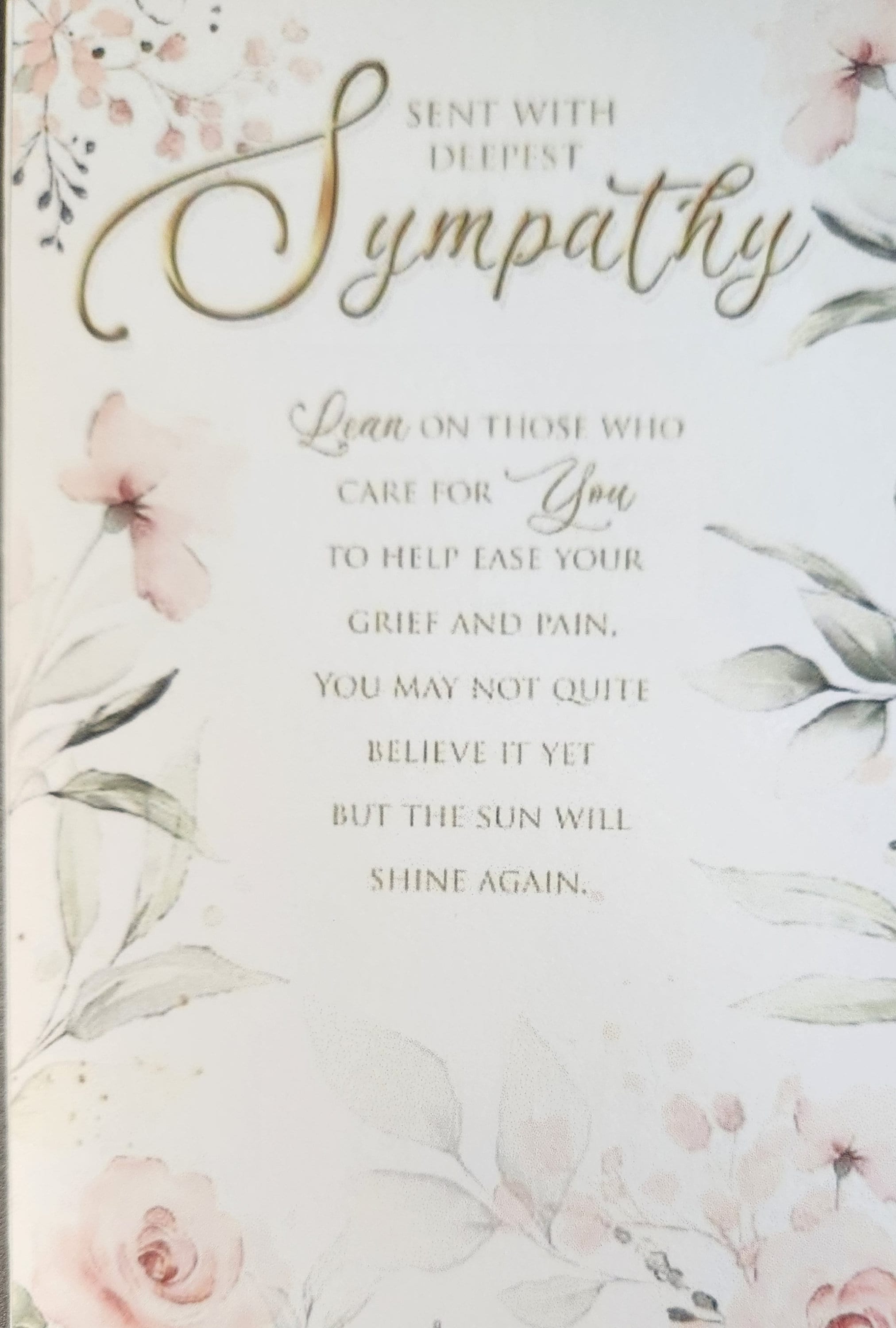 Sympathy Card - Etsy