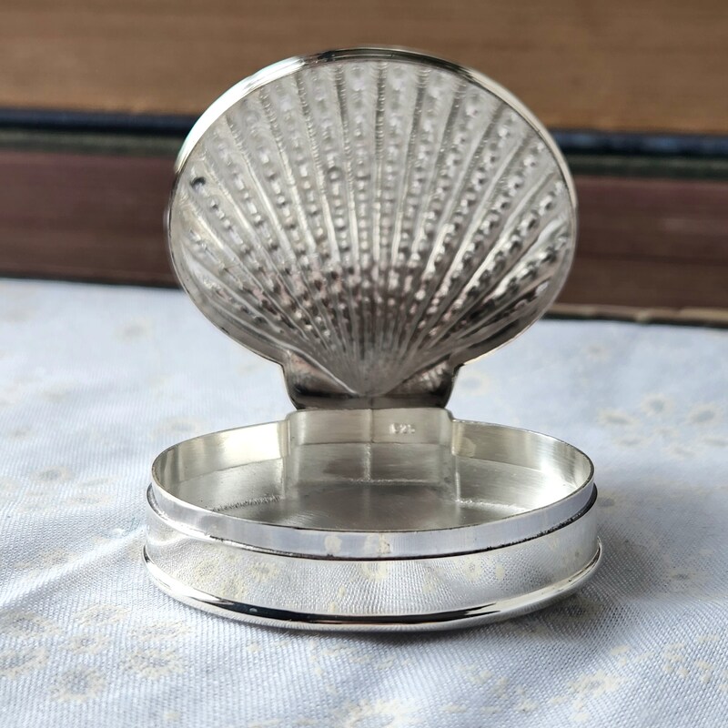 Silver Pill Box - Etsy