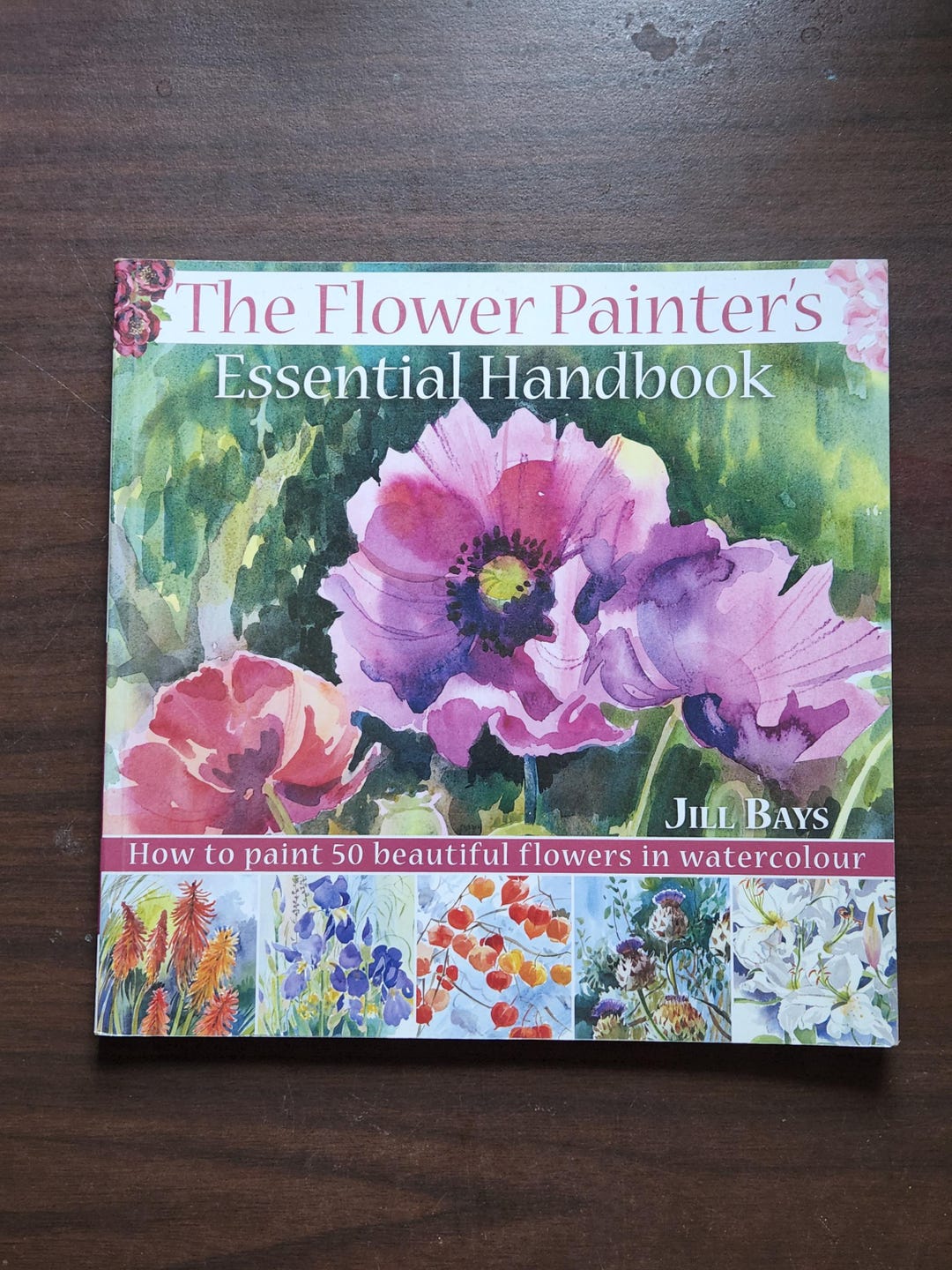 The Flower Painter's Essential Handbook by Jilly Bays Watercolor Art ...