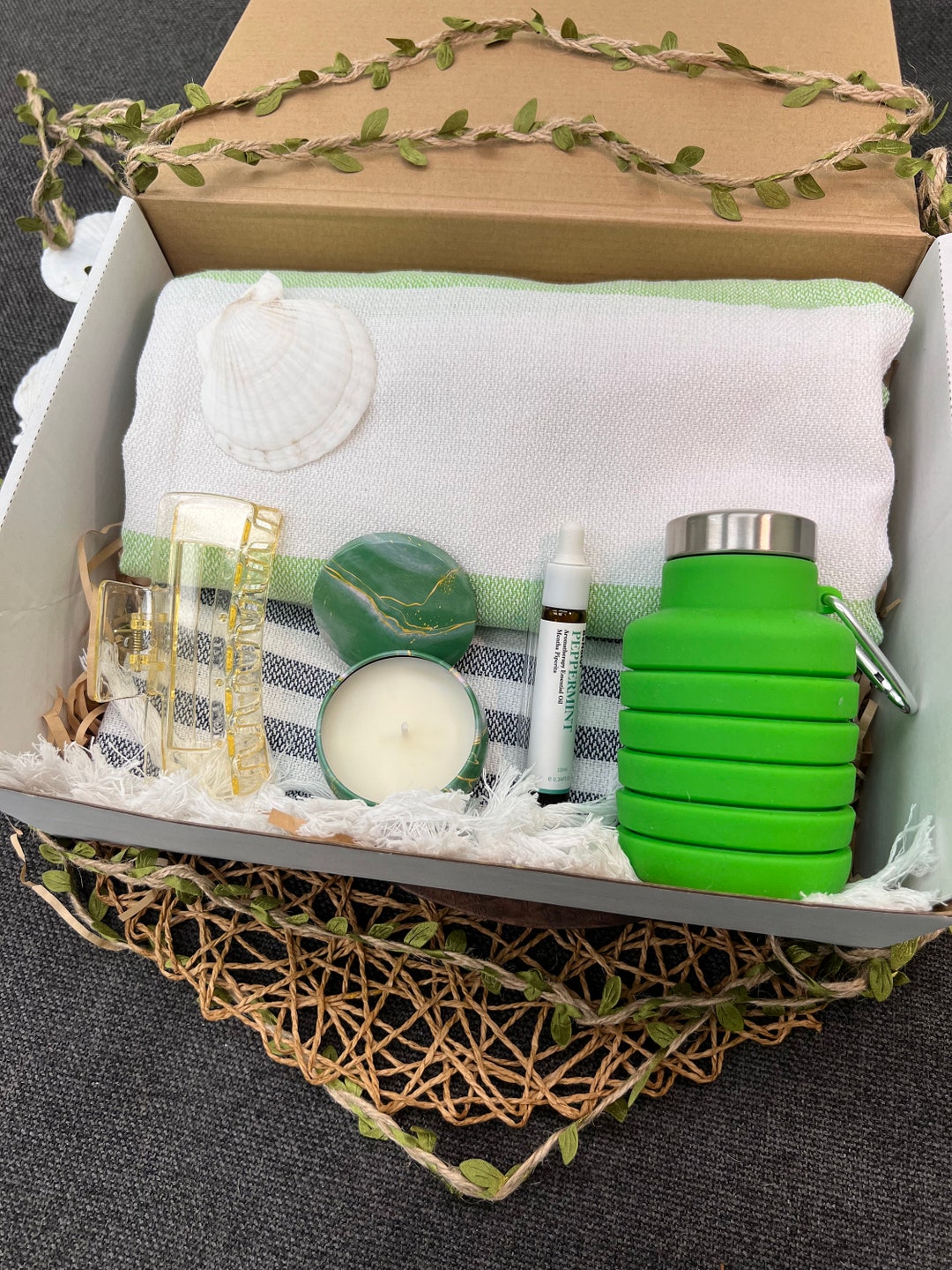 Useful Summer Gift Box for Her, Self Care Gift, Beach Gift Basket, Get ...