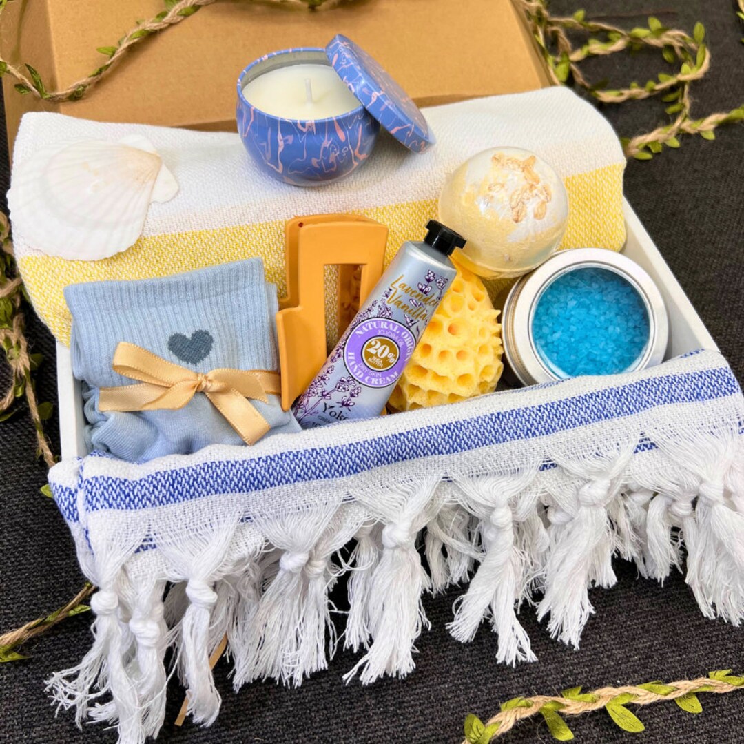 Relaxation Spa Gift Set for Her: Handmade Self-care Package - Etsy