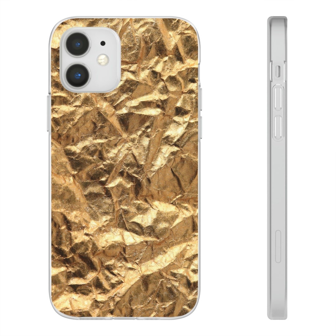 Gold Marble Phone Case, Aesthetic Gold Case, Iphone, Samsung, Golden ...