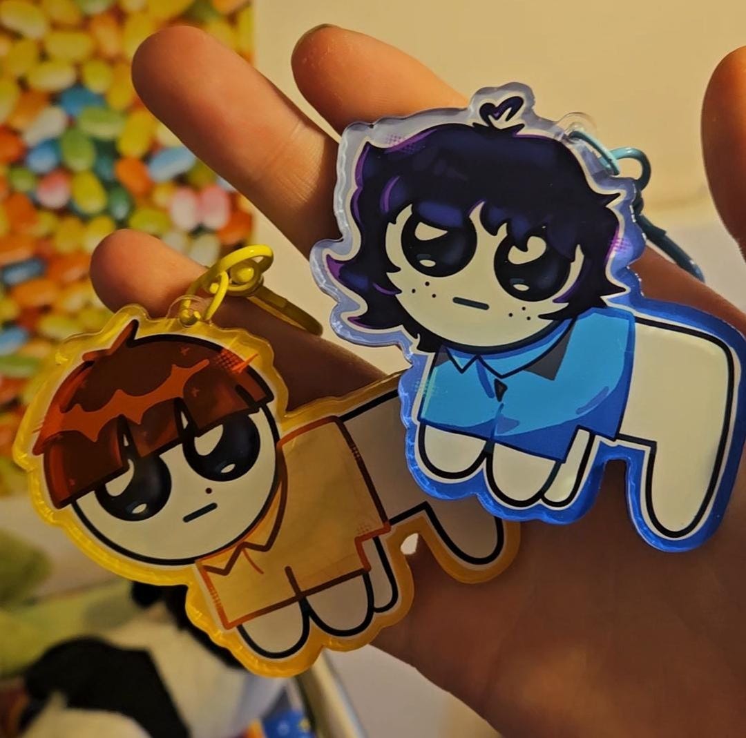 PRE-ORDER: Byler Keychain Set | Yipee Creature Tbh Creature | Strange ...