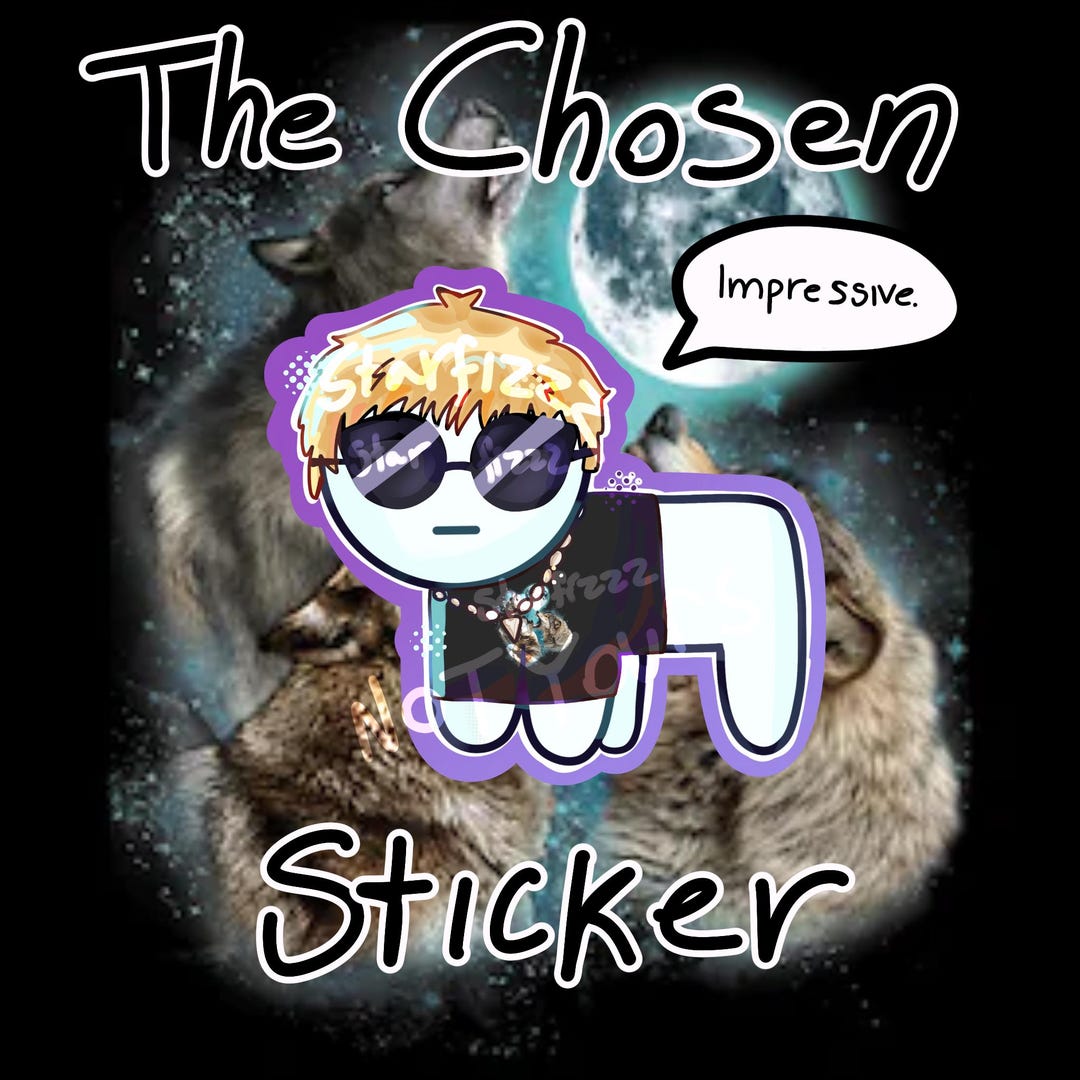The Chosen Sticker | Smosh | Shayne Topp | Fanart | Youtube - Etsy