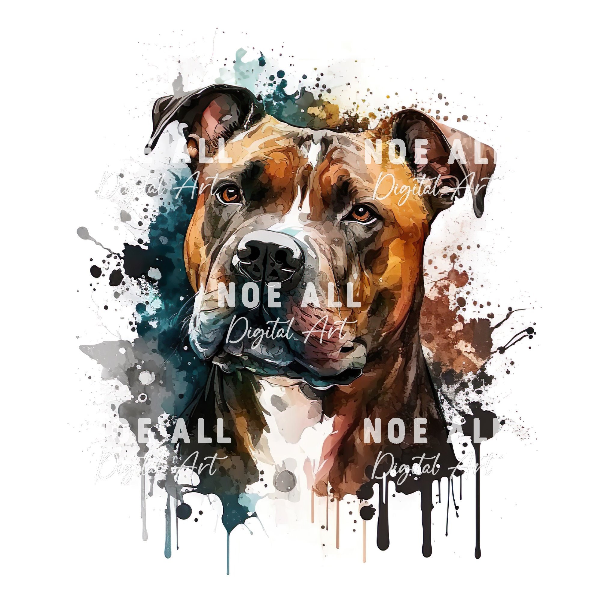 American Staffordshire Terrier Clipart - 12 High Quality JPG ...