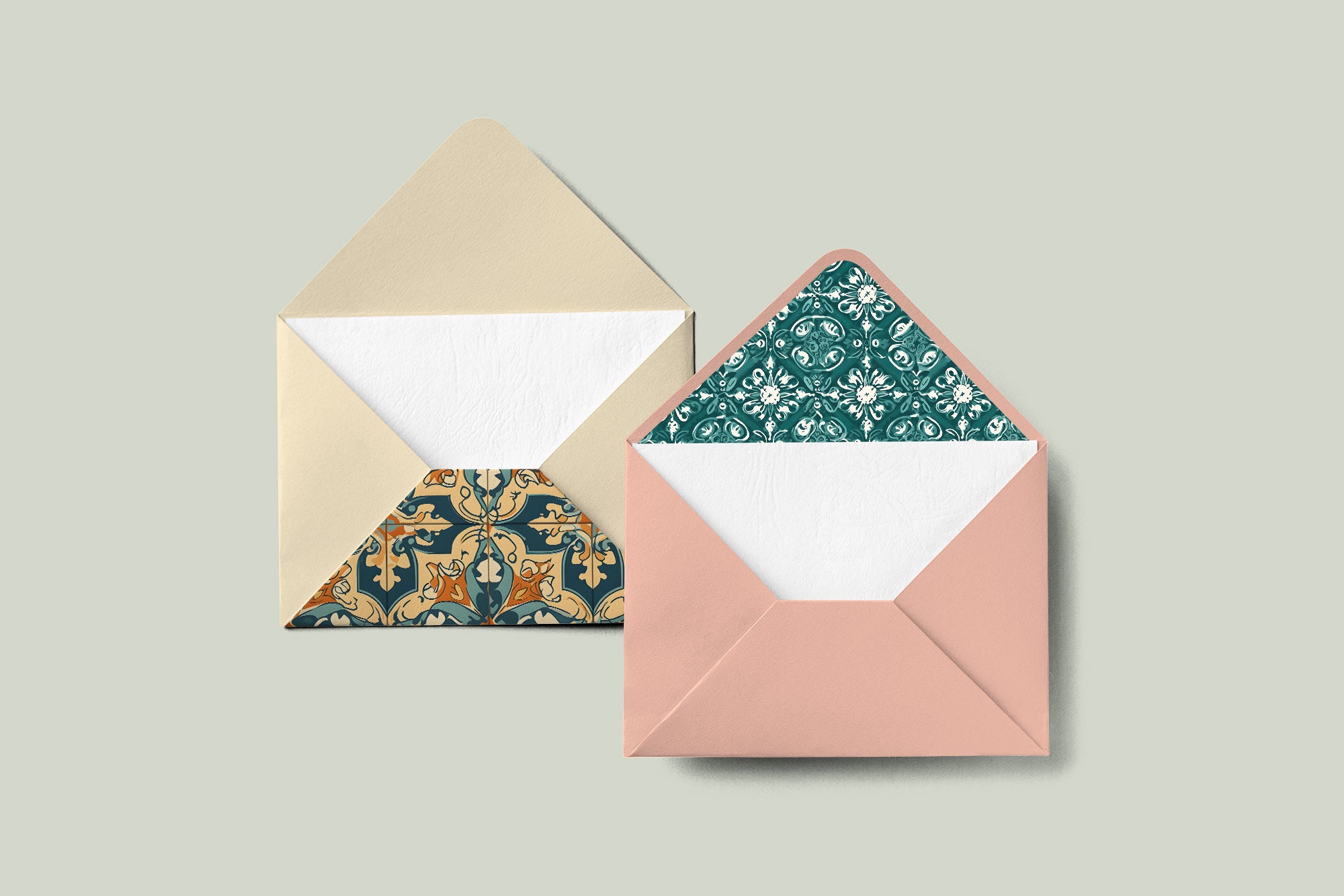 Mediterranean Tiles Seamless Printable Digital Paper Patterns - Etsy