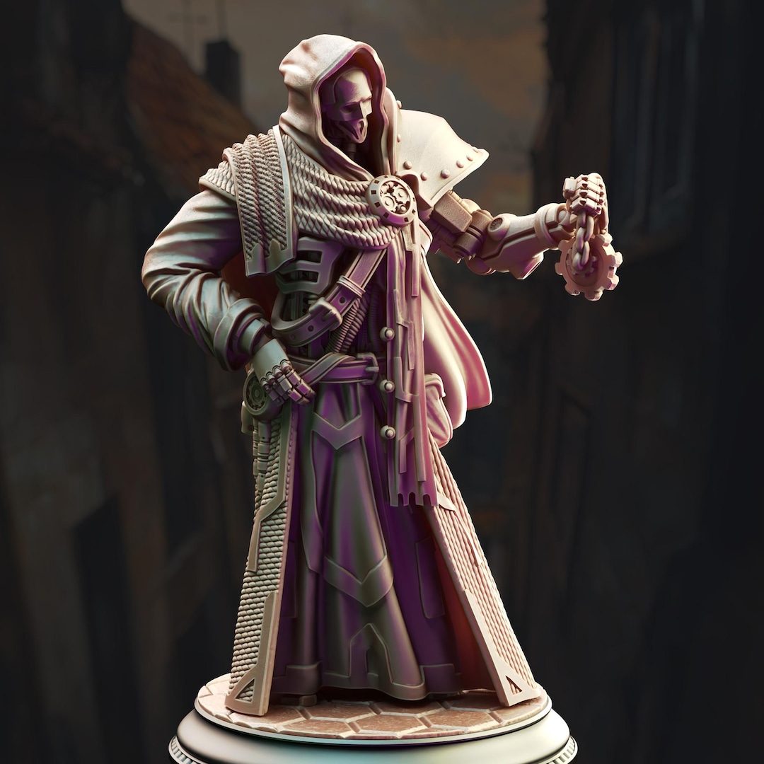 Automaton Artificer, Sorcerer Miniature Dungeons and Dragons Mini RPG ...