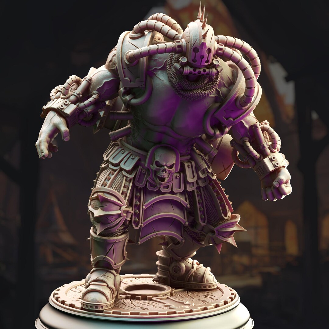 Giant Orc Monster Dungeons and Dragons Mini RPG Tabletop Miniature Dnd ...