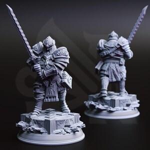 Kharmir “lorehand” Kilrak – the Chronicler - Dwarf Noble Fighter | 32MM ...