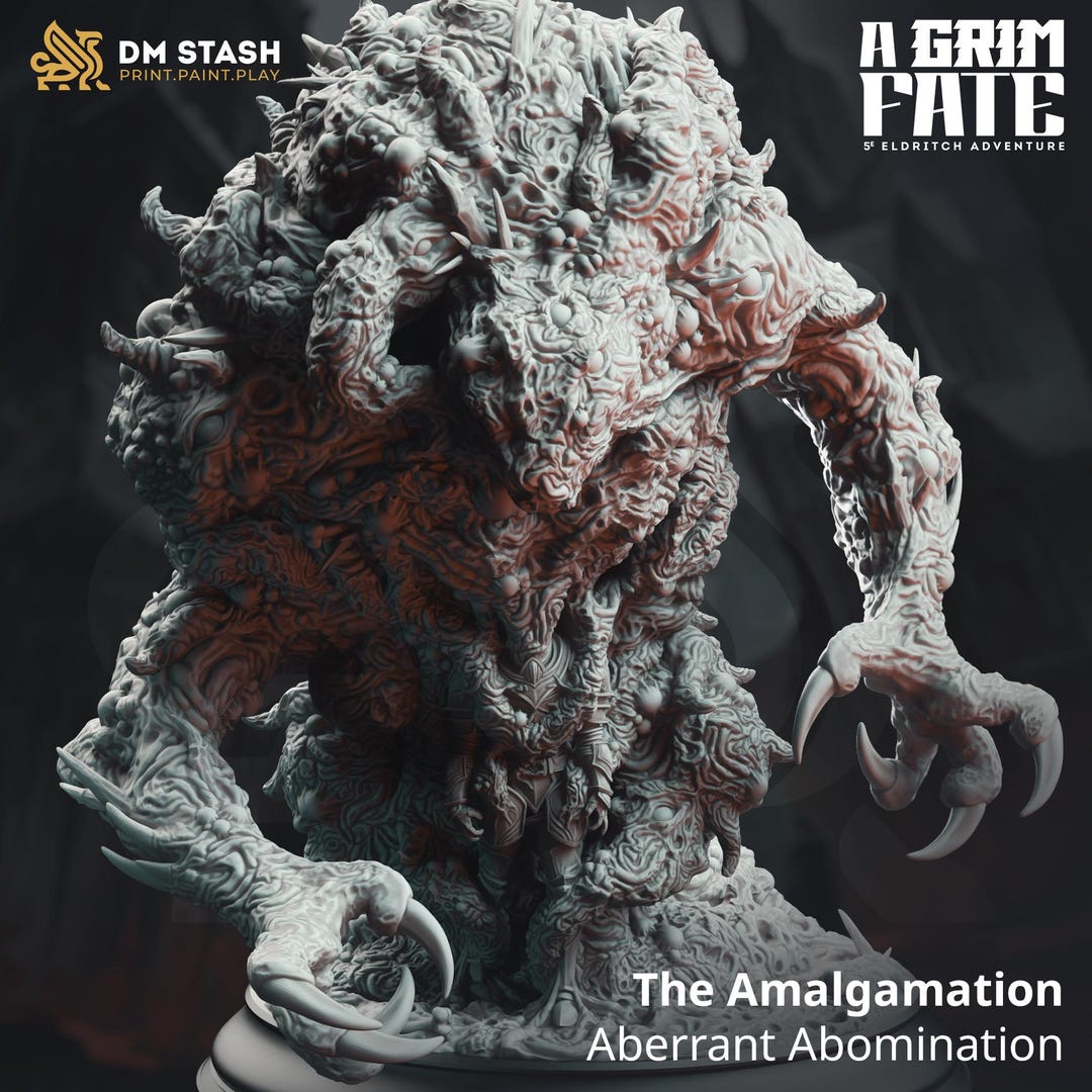 The Amalgamation – Aberrant Abomination | Monster | 32MM | Dnd Figurine ...