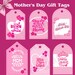 Printable Mother's Day Gift Tags Bundlepdf JPEG Pink6 - Etsy