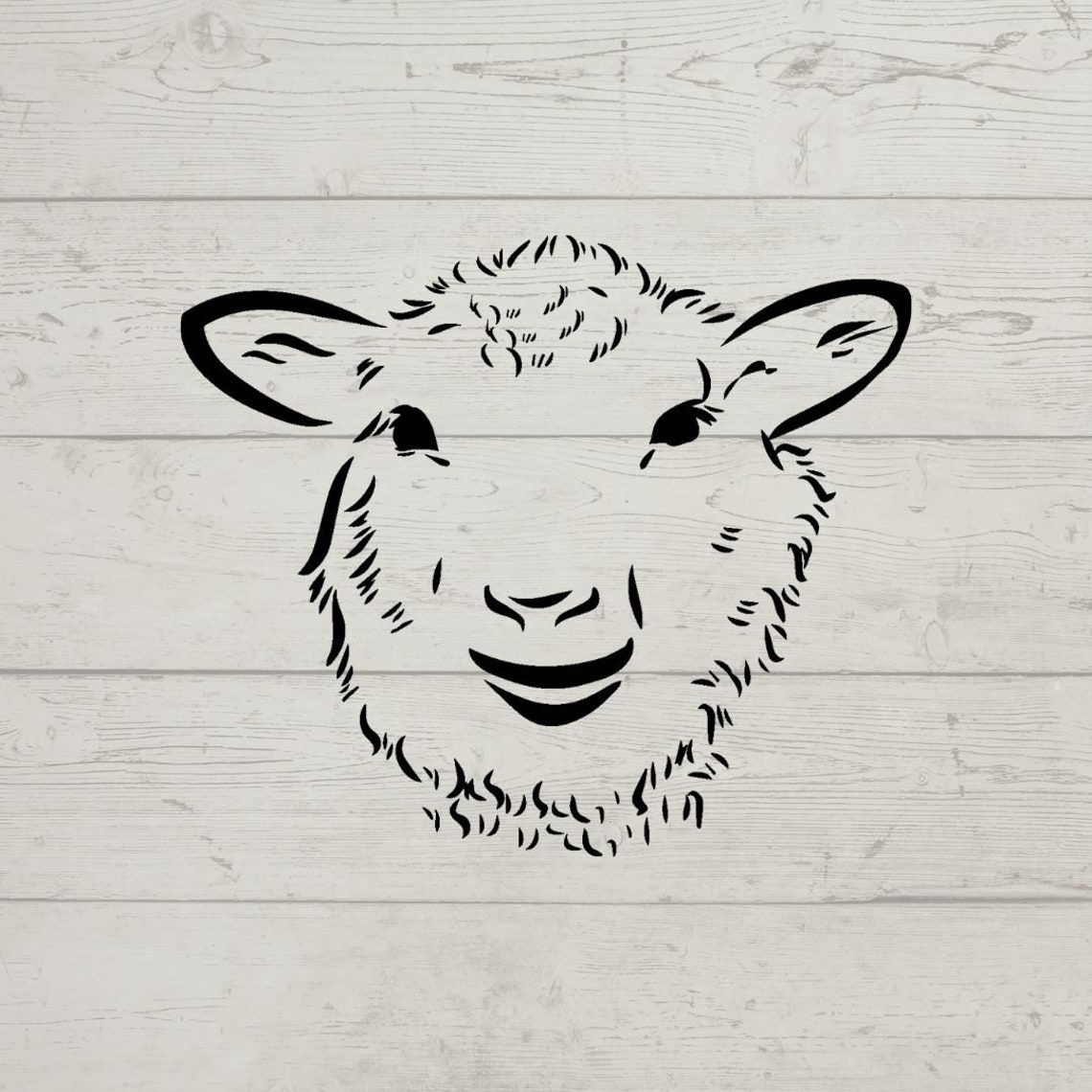 Sheep Face Line Art SVG Bundle,sheep Silhoutte Svg, Lamb Sheep Png ...