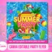 DIY Summer Tutoring Flyer Template, Canva Tutoring Flyer, Small ...