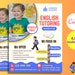 Tutor Flyer Template, Tutoring Flyer, English Tutor Flyer Canva ...